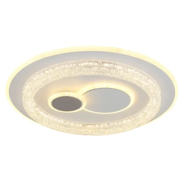 Globo Kriswall 41005 | Plafonjera | bela | LED