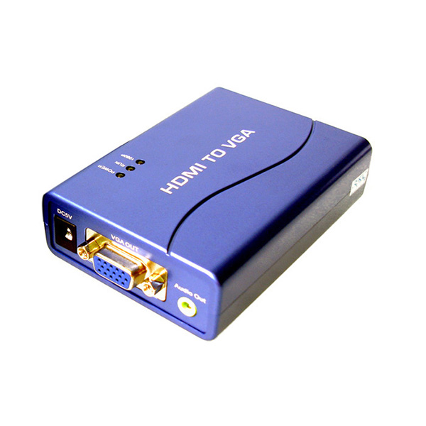 HDMI to VGA converter CKL-HVGA - transform HDMI 1.3 up to 1080p signal to VGA - SXGA - HDTV