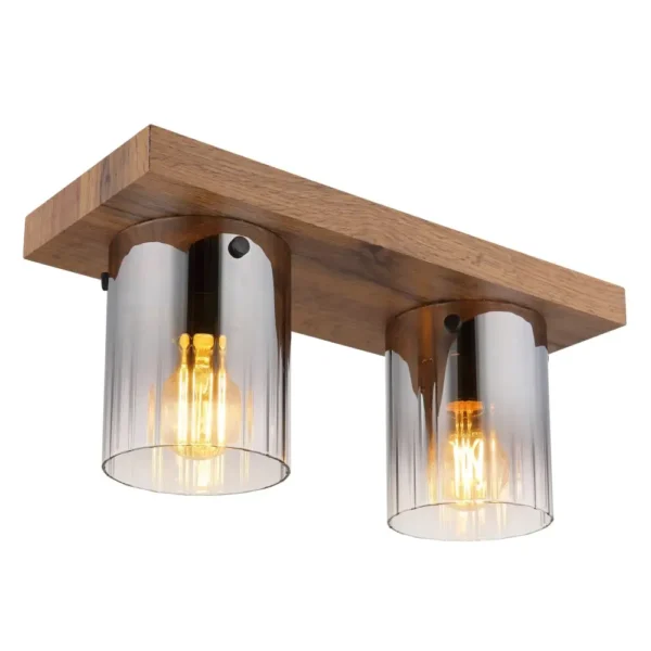 Globo Underwood 15915-2 | Plafonjera | braon | 2xE27