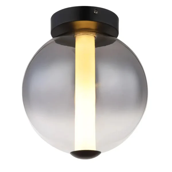 Globo Lacy 15798D | Plafonjera | crna | LED