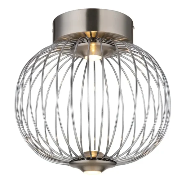 Globo Galway 15652DN | Plafonjera | hrom | LED