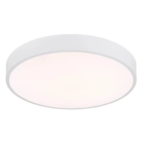 Globo Nielsen 12398-24W | Plafonjera | bela | LED