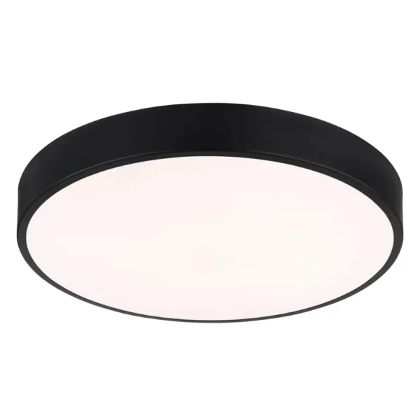 Globo Nielsen 12398-24S | Plafonjera | crna | LED