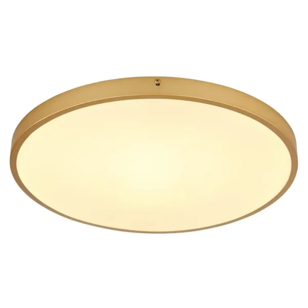 Globo Tibey 12381-30 | Plafonjera | zlatna | LED