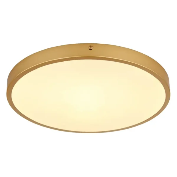 Globo Tibey 12381-22 | Plafonjera | zlatna | LED