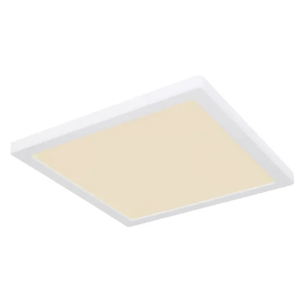 Globo Lasse 12380-24W | Plafonjera | bela | LED