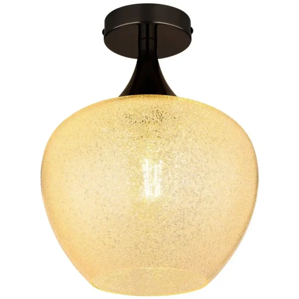 Globo Maxy 15548DK | Plafonjera | bronzana | E27
