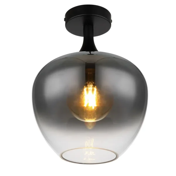 Globo Maxy 15548D | Plafonjera | crna | E27