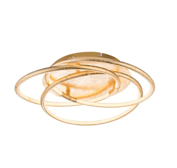 Globo Barna 67828-30G | Plafonjera | zlatna | LED