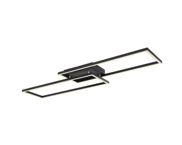 Globo Tatjana 67243-36B | Plafonjera | crna | LED