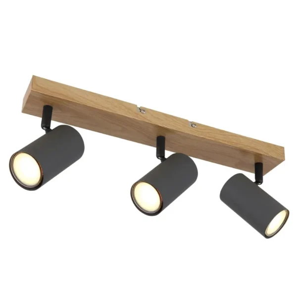 Globo Robby 57911-3G | Spot lampa | grafit | 3xGU10