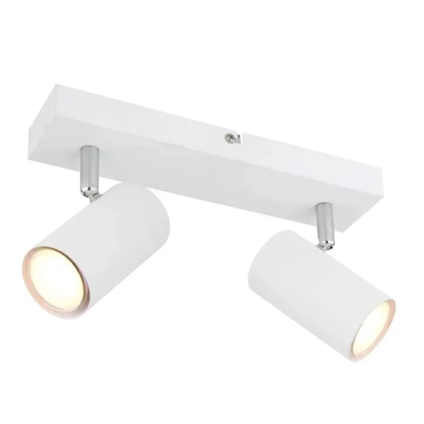 Globo Robby 57911-2W | Spot lampa | bela | 2xGU10