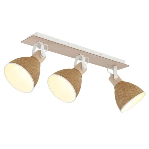 Globo Lyndon 16466-3 | Spot lampa | braon | 3xE14