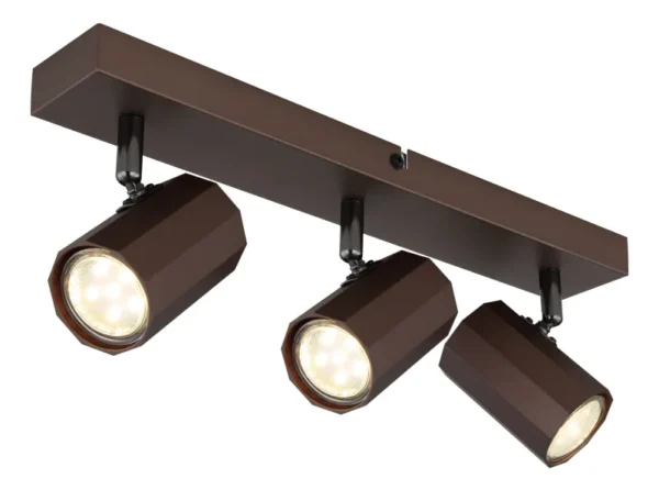Globo James 57919-3 | Spot lampa | bronza | 3xGU10