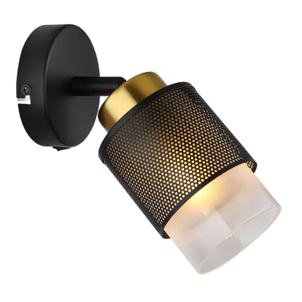 Globo Olga 15709-1 | Spot lampa | crna | E27