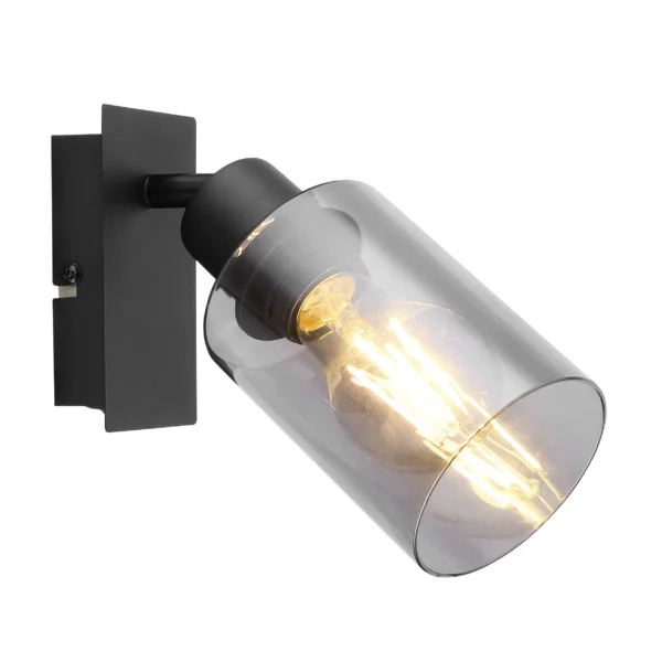 Globo Hadera 15465-1 | Spot lampa | crna | E27