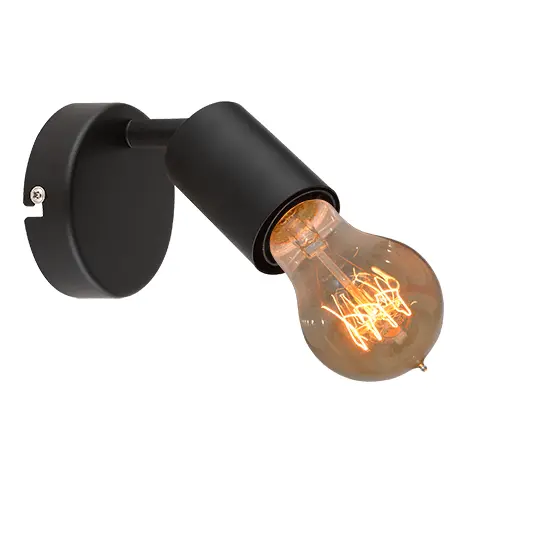 Mitea M190110 | Spot lampa | crna | E27