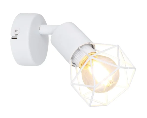 Globo Xara 54802W-1 | Spot lampa | bela | E14