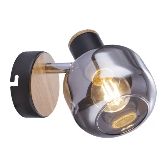 Mitea M180110 | Spot lampa | crna | E14