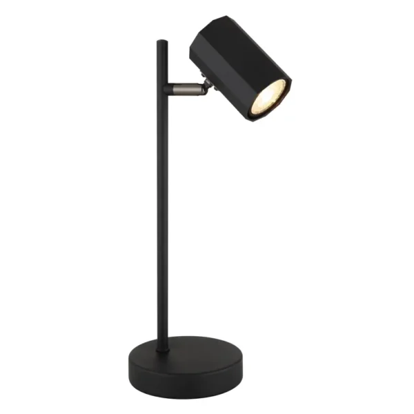 Globo James 57918TB | Stona lampa | crna | GU10