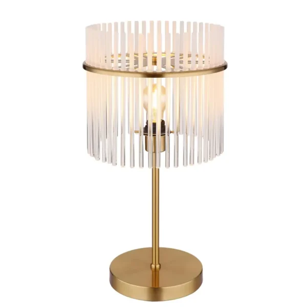 Globo Gorley 15698T1M | Stona lampa | zlatna | E27