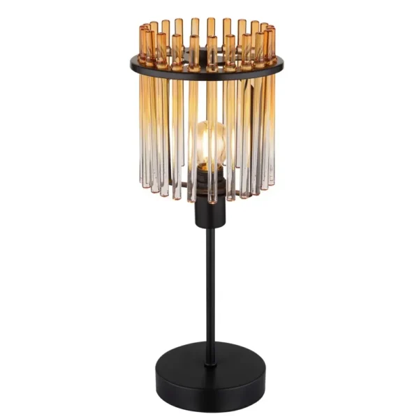 Globo Gorley 15698TA | Stona lampa | ćilibar | E14