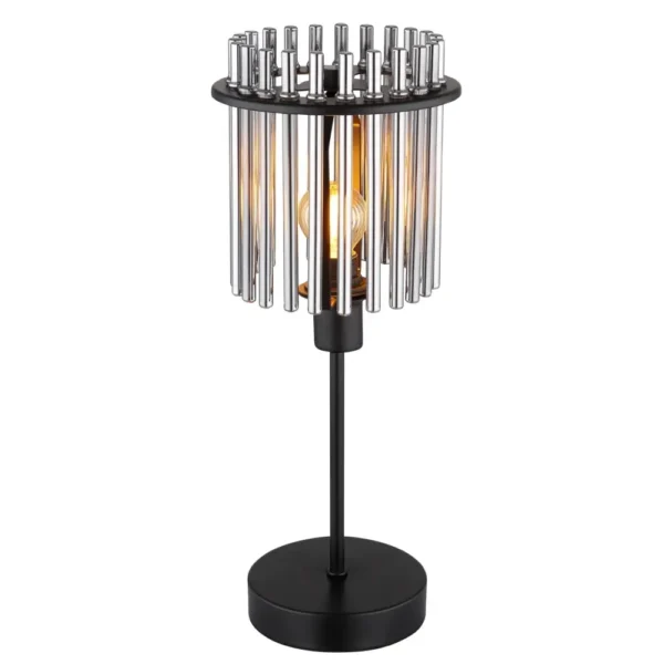 Globo Gorley 15698T | Stona lampa | crna | E14