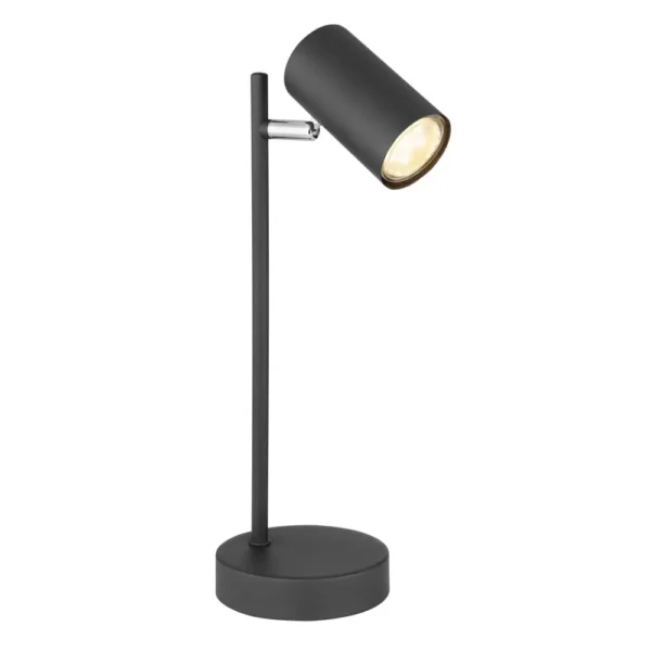 Globo Robby 57910TB | Stona lampa | crna | GU10