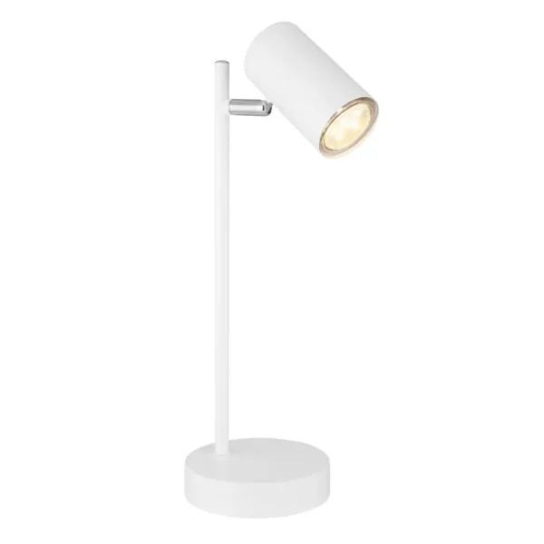 Globo Robby 57910TW | Stona lampa | bela | GU10