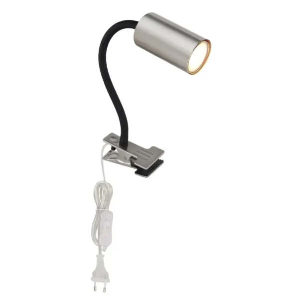 Globo Robby 57911K | Stona lampa | nikl | GU10