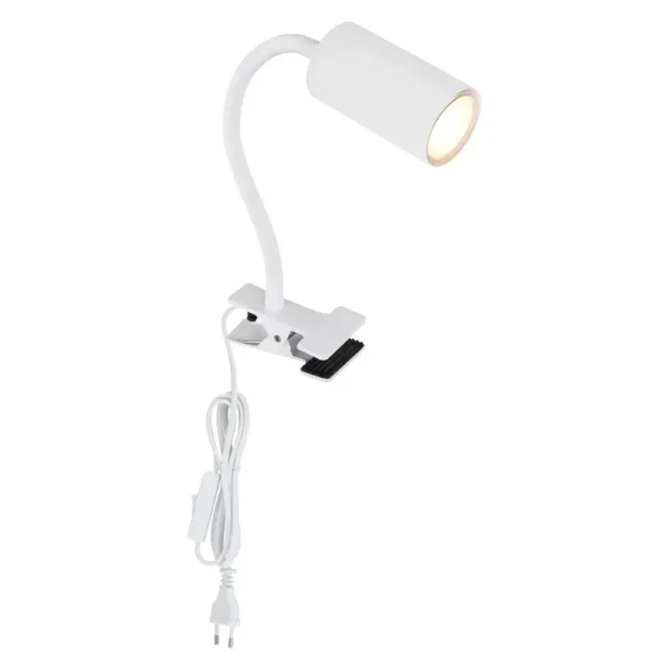 Globo Robby 57911KW | Stona lampa | bela | GU10