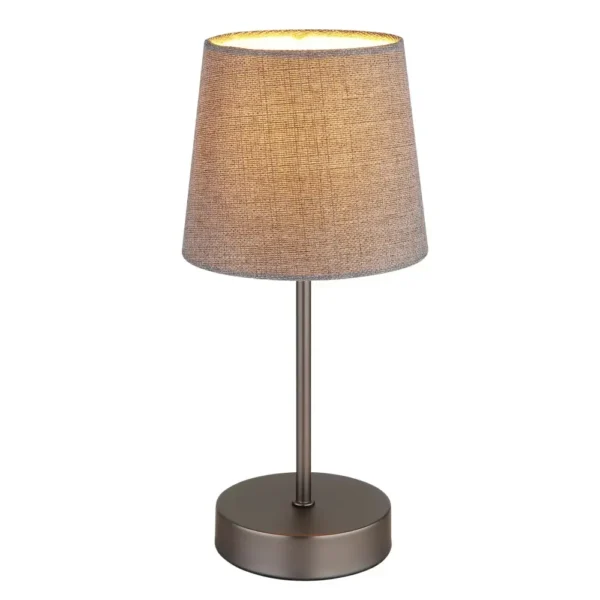 Globo Joris 51100108 | Stona lampa | siva | E14