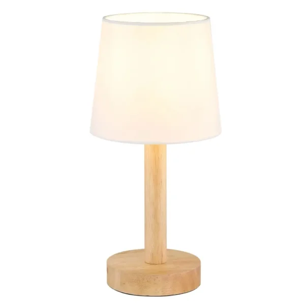 Globo Joris 51100146 | Stona lampa | bela | E14
