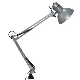 Mitea M1070 | Stona lampa | srebrna | E27