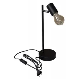 Mitea M190121 | Stona lampa | crna | E27