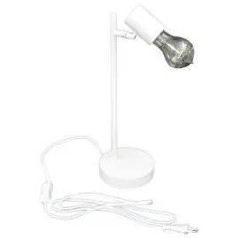Mitea M190121 | Stona lampa | bela | E27