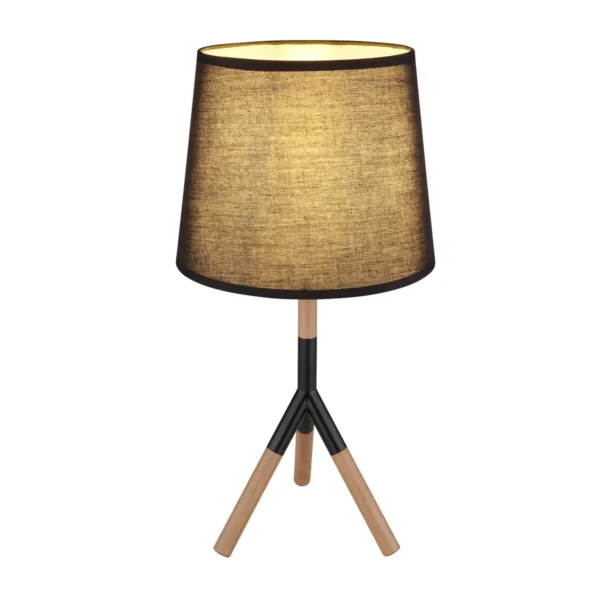Globo Kikki 21629T | Stona lampa | crna | E27