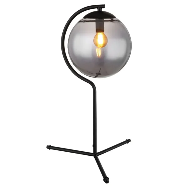 Globo Porry 15869T1 | Stona lampa | crna | E14