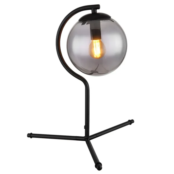 Globo Porry 15869T | Stona lampa | crna | E14