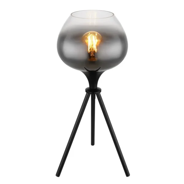 Globo Maxy 15548T1 | Stona lampa | crna | E27