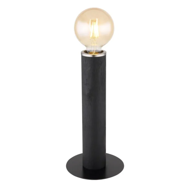Globo Marion 15499T | Stona lampa | crna | E27