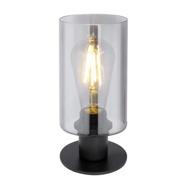 Globo Hadera 15465T | Stona lampa | crna | E27