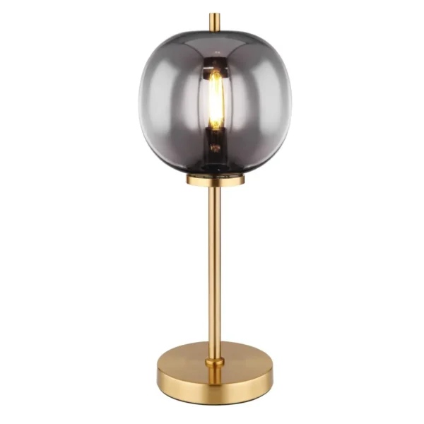 Globo Blacky 15345TMM | Stona lampa | mesing | E14