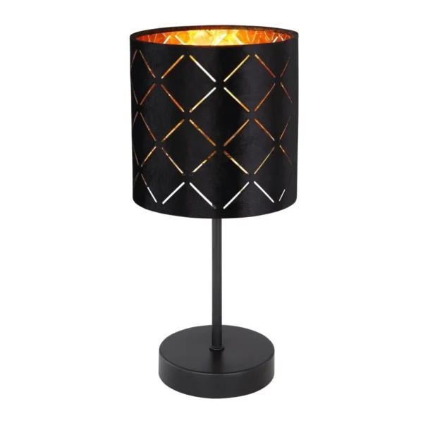 Globo Sunna 15334T1 | Stona lampa | crna | E14