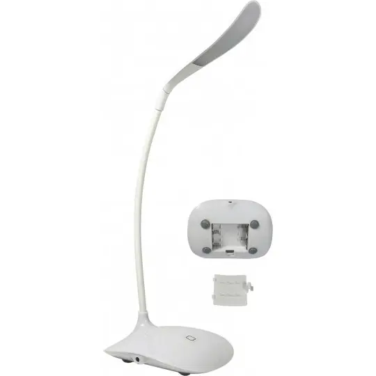 Mitea M702020 | Stona lampa | bela | LED