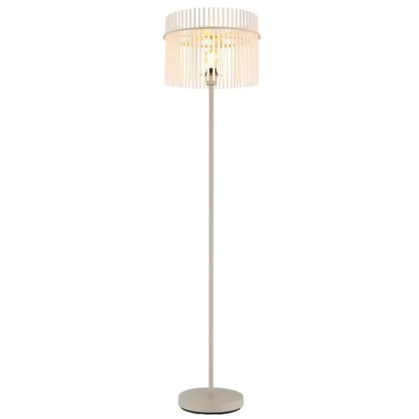 Globo Gorley 15698SB | Podna lampa | siva | E27
