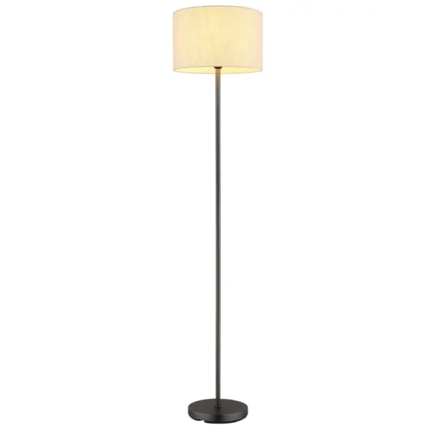 Globo Thea 41540108 | Podna lampa | siva | E27