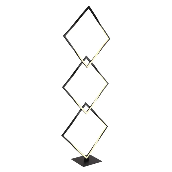 Globo Maxxy 67213S | Podna lampa | crna | LED