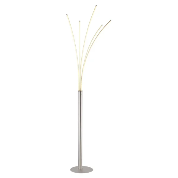 Globo Bizzy 59229N | Podna lampa | nikl | LED