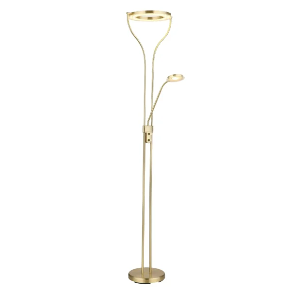 Globo Ebro 59038MD | Podna lampa | mesing | LED